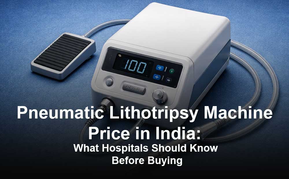 Pneumatic Lithotripsy Machine Price in India - Pulselith